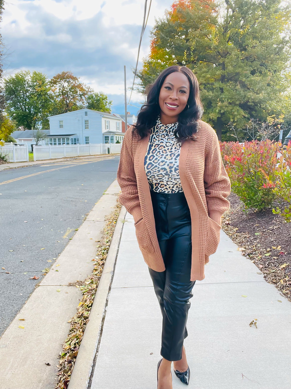 The Right One Cardigan | Caramel – Veorah B.